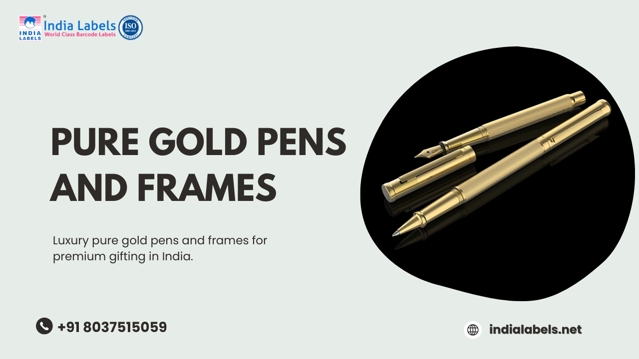 Pure Gold Pens and Frames | Best Elegant Custom Gift Options